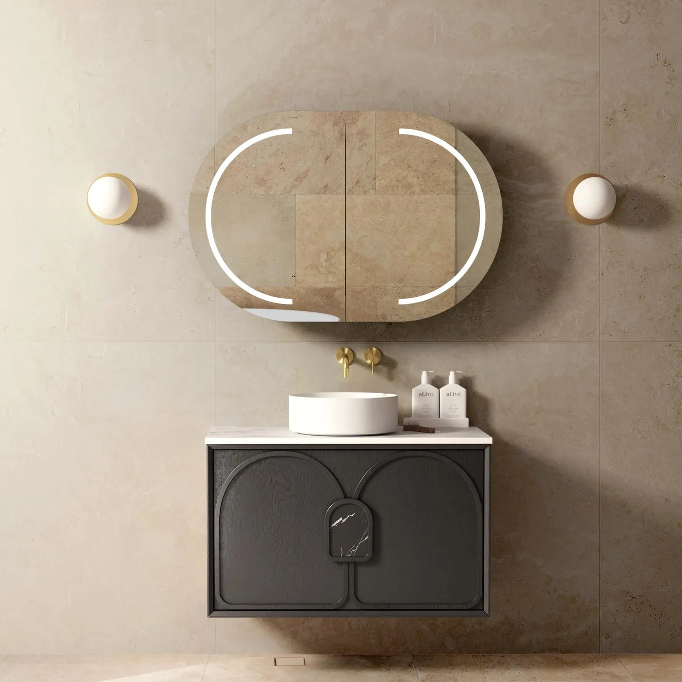 LAGUNA 900MM WALL HUNG VANITY – Deco Tiles and Bathroom