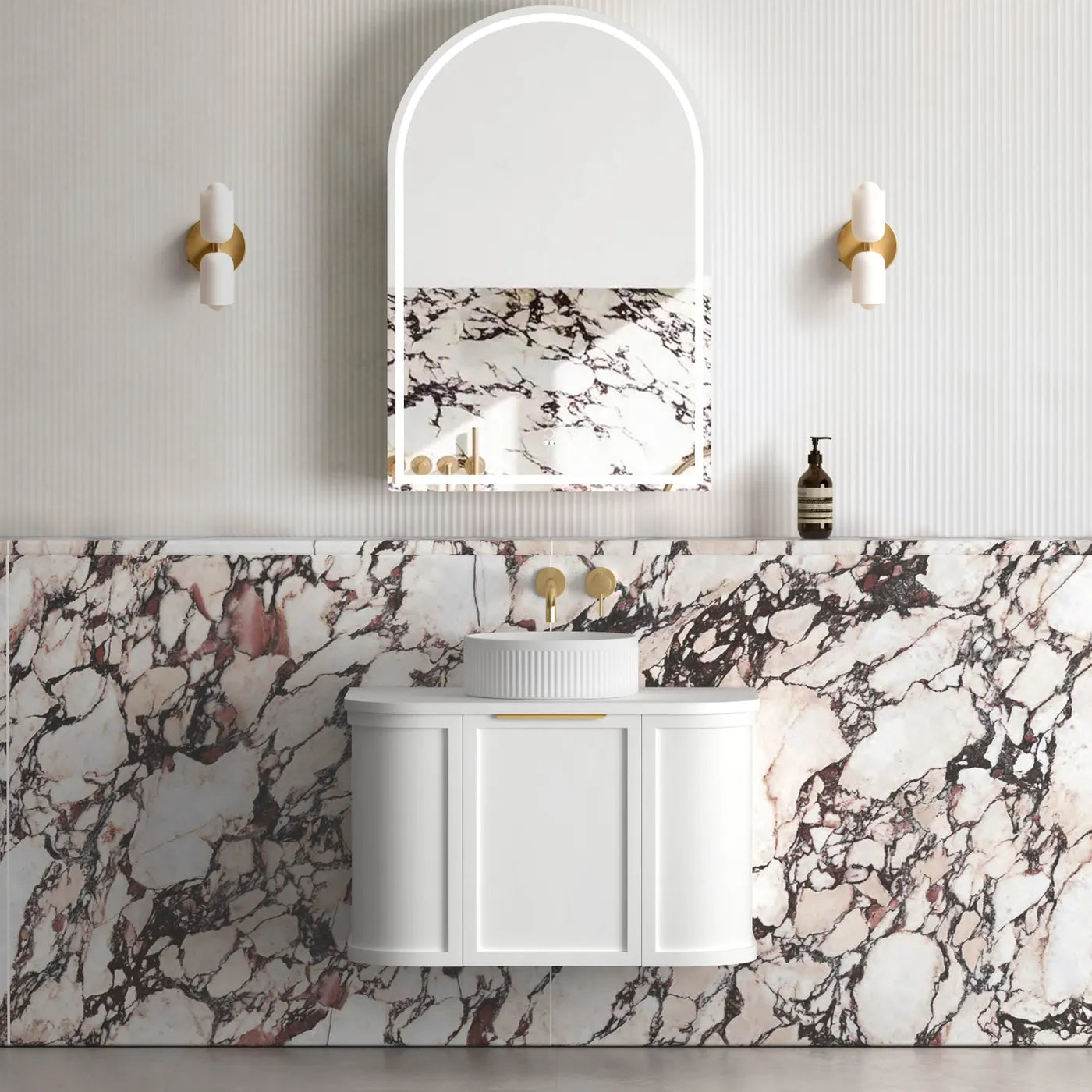 HAMPSHIRE 750MM CURVE VANITY – Deco Tiles and Bathroom