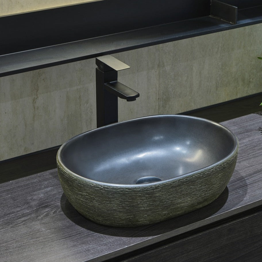 OVAL PORCELAIN BASIN IA062 – Deco Tiles and Bathroom